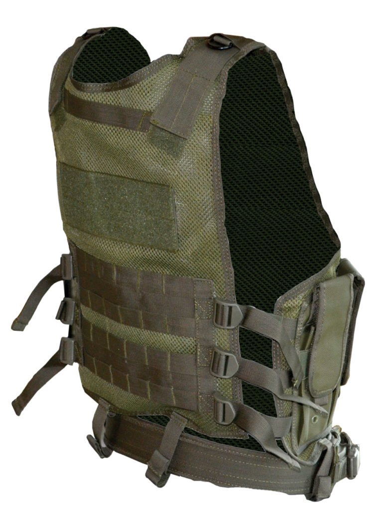 Cross Draw Tactical Multi Function Vest, Green – Presma Inc